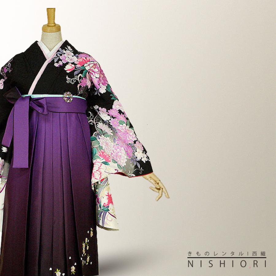 NISHIORI 二尺袖着物 袴 レンタル商品 貸衣装 Sサイズ HANAE MORI 森