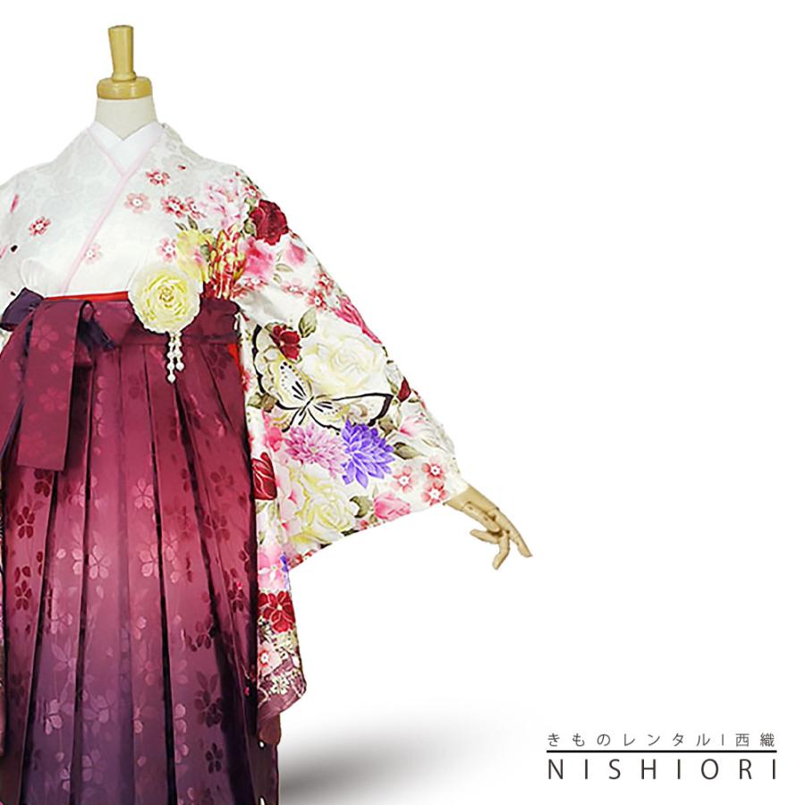 NISHIORI 二尺袖着物 袴 レンタル商品 送料無料 貸衣装 From Kyoto HL