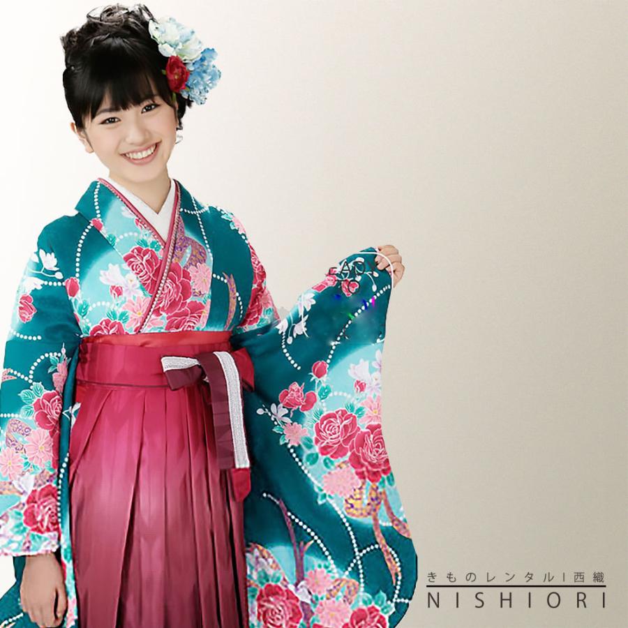 NISHIORI 二尺袖 着物 袴 レンタル商品 貸衣装 貸衣装 HL 袴 Mサイズ