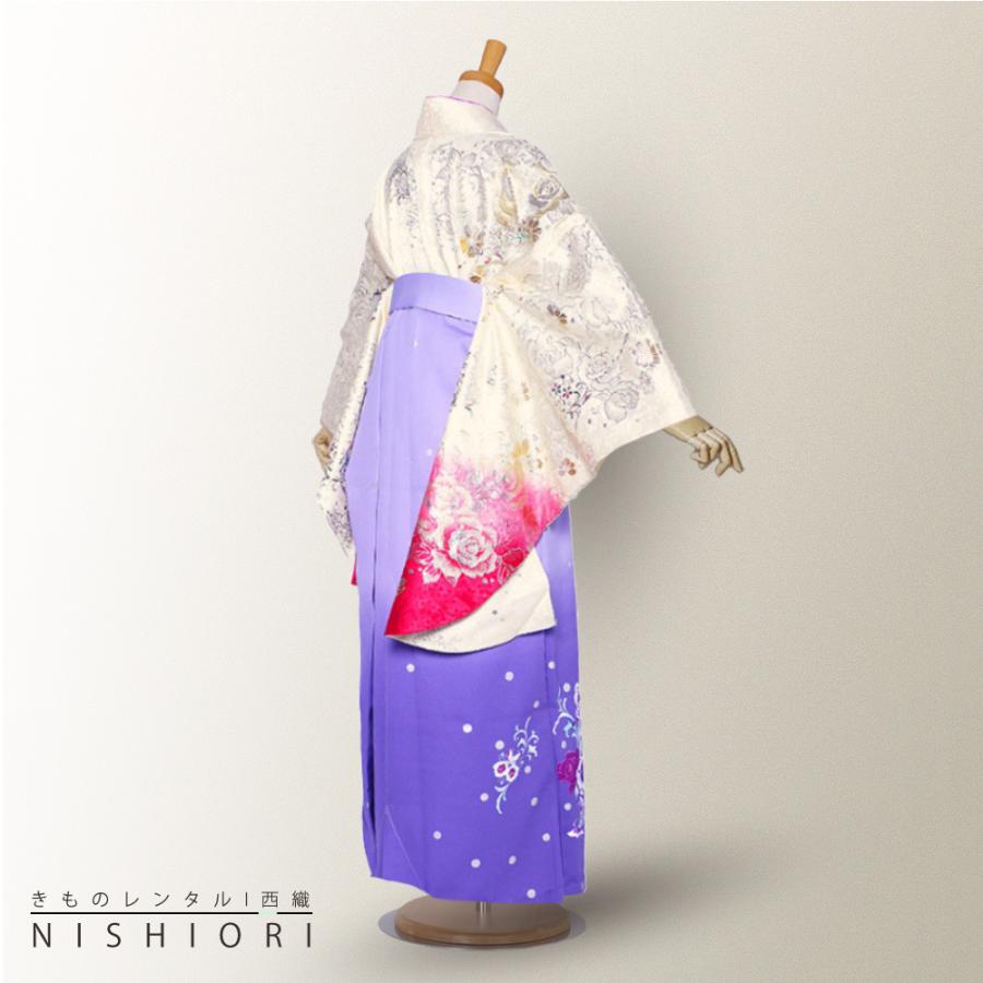 NISHIORI ブランド 二尺袖 着物 袴 レンタル商品 PattiPatti 送料無料