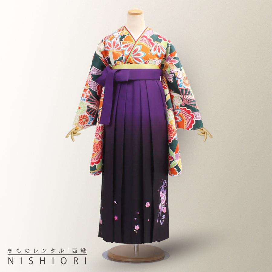 NISHIORI 二尺袖 着物 袴 レンタル商品 和遊日 貸衣装 Mサイズ
