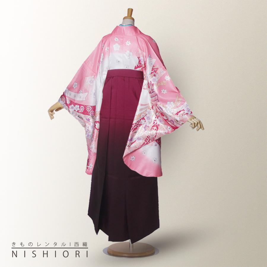 NISHIORI 二尺袖 着物 袴 レンタル商品 貸衣装 anan/アンアン Mサイズ
