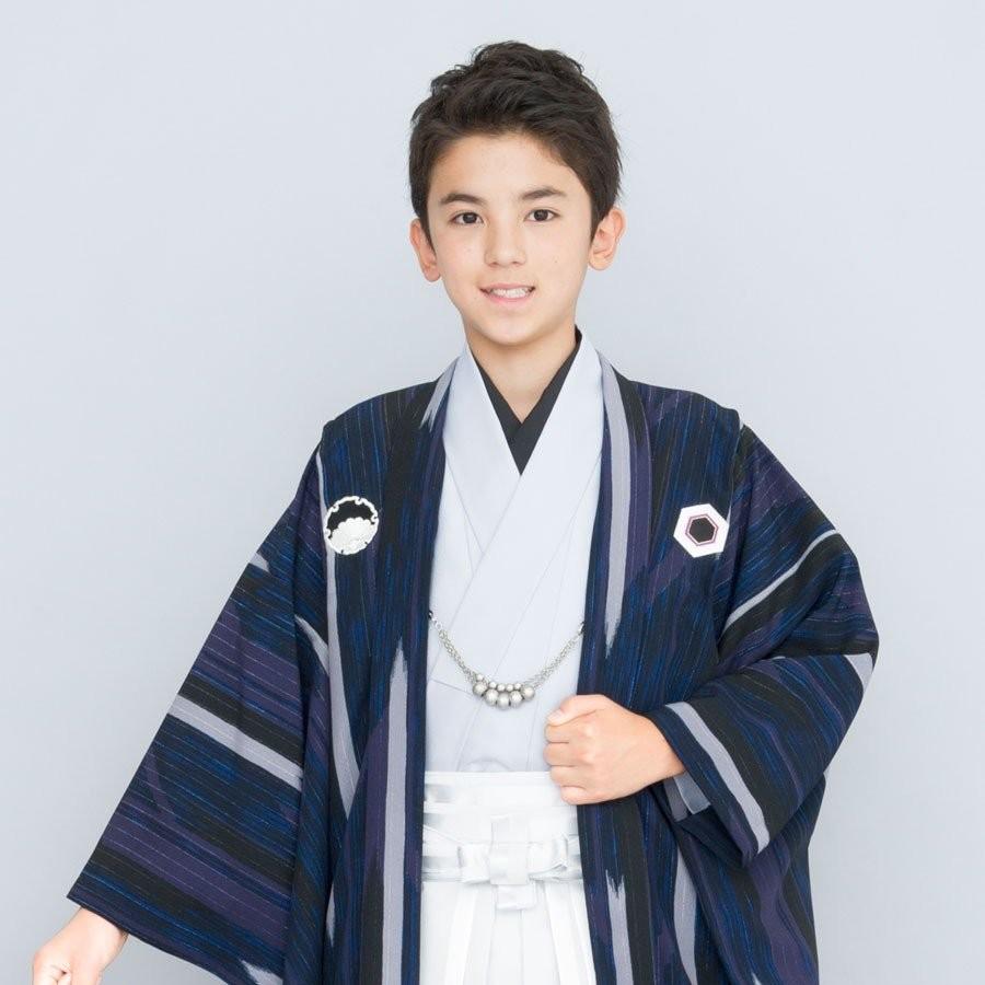 NISHIORI 小学生 着物 ジュニア 男児 羽織 袴 レンタル商品 往復送料