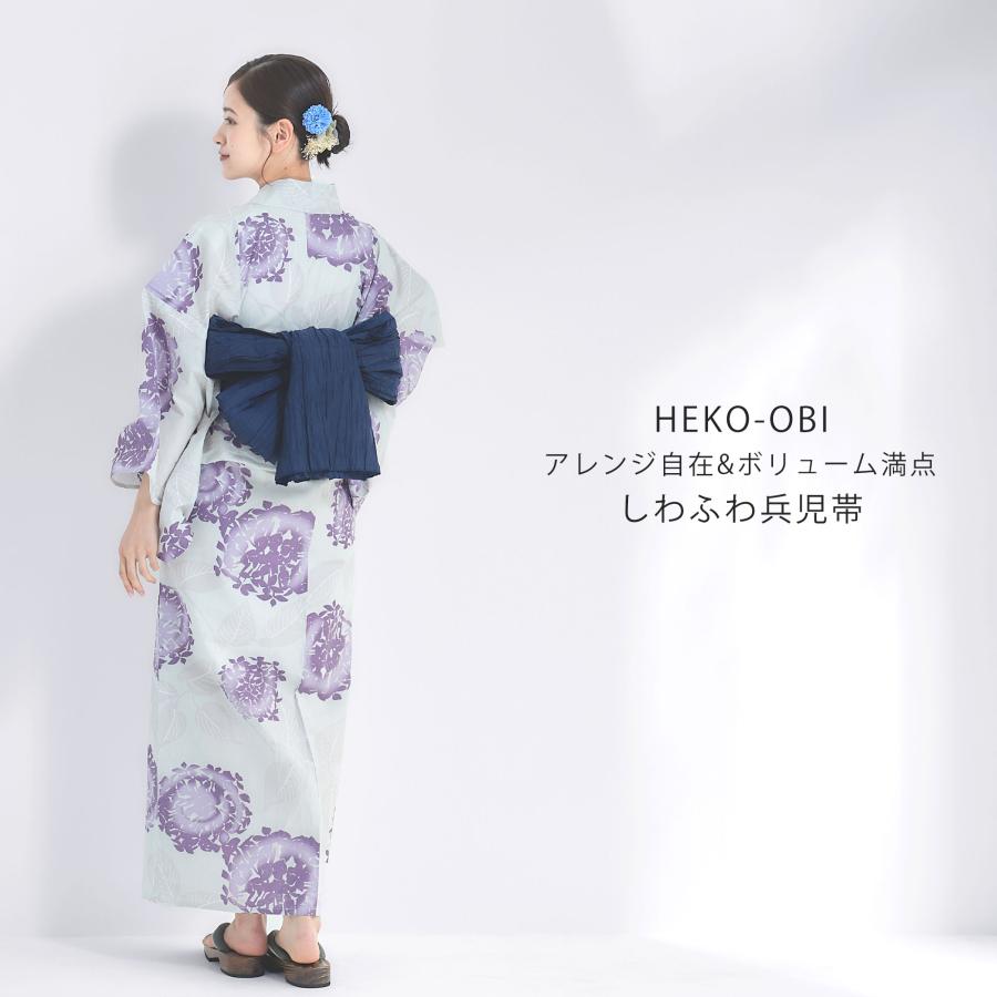 NISHIORI 浴衣 レディース 3点セット ゆかた 兵児帯 下駄 綿100 NISHIORI 浴衣 レディース 3点セット ゆかた 兵児帯 下駄 綿100