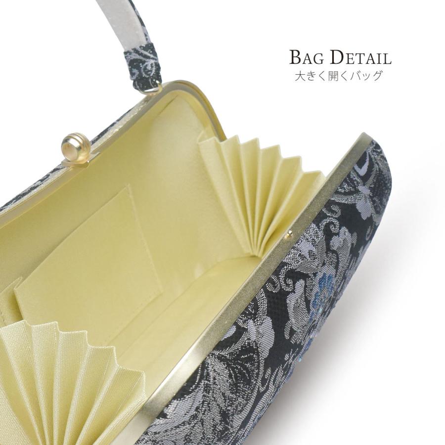 NISHIORI 草履バッグセット 紗織 ブランド ラインストーンが美しい 2