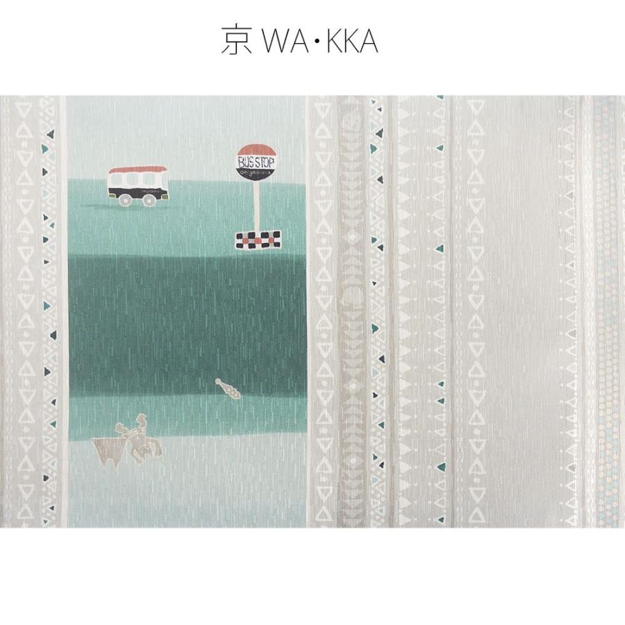 NISHIORI wakka 京袋帯 「桃太郎交通社」京 wa・kka ブランド NISHIORI wakka 京袋帯 「桃太郎交通社」京 wa・kka ブランド