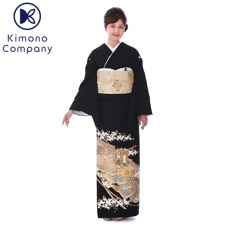 YUMI KATSURA（ユミカツラ） 黒留袖レンタル 桂由美 十二単衣 mito-320 高級 正絹 結婚式 人気 : きものカンパニー ...