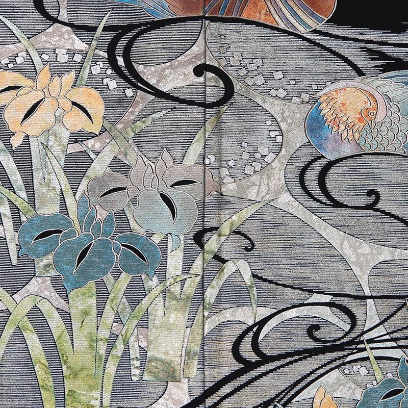 留袖レンタル 小さいサイズ 普通サイズ 安い 黒 mito-588 70代 高級 正絹 結婚式 人気 : きものカンパニー Yahoo!店 ...