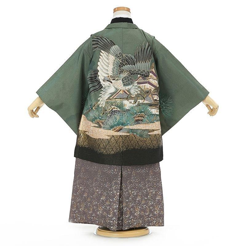 七五三コーデ画像有り「5歳男児着物（袴）フルセットレンタル」msb5-0035 105 110 115 :msb5-0035:きものカンパニー Yahoo!店 - 通販 - Yahoo!ショッピング