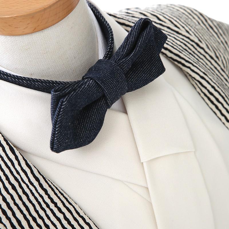 七五三コーデ画像有り「5歳男児着物（袴）フルセットレンタル」蝶ネクタイ msb5-0127 2way 105 110 115 : きものカンパニー Yahoo!店 - 通販 - Yahoo ...