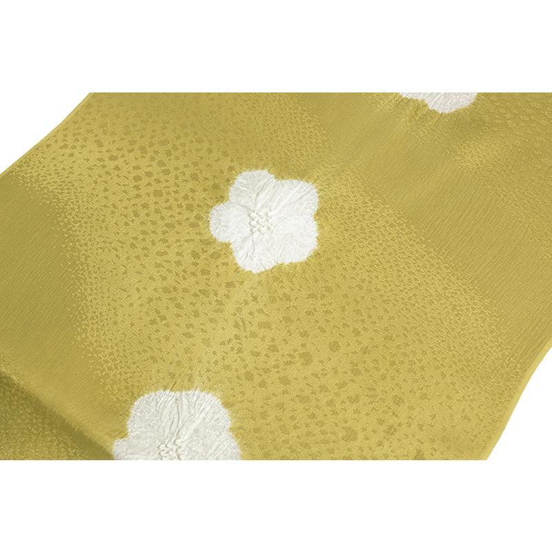 着物だいやす 067 帯揚げ 衿秀 砂子霞地紋 輪出し 絞り染め 梅花 薄桑染色×白色【送料無料】【新品】 : 着物だいやす - 通販 - Yahoo!ショッピング