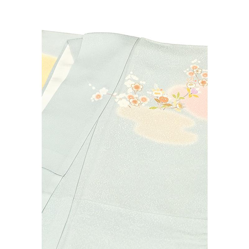 着物だいやす SALE557 訪問着 友禅 霞ぼかしに花籠文 薄藍色 身長サイズ：L【送料無料】【新品】 : 着物だいやす - 通販 - Yahoo!ショッピング