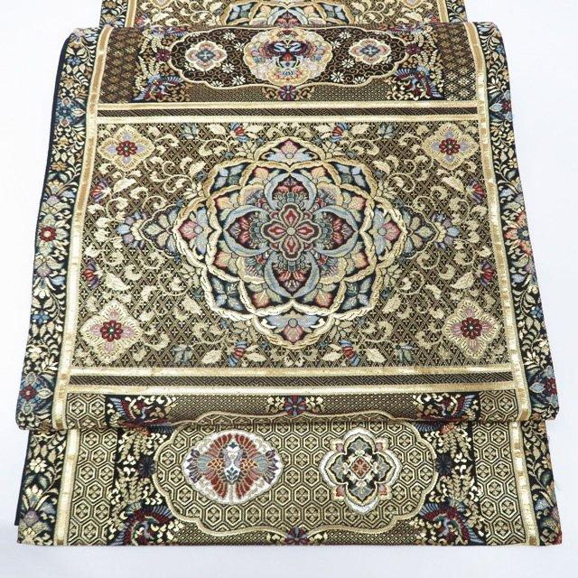 袋帯 中古 リサイクル 正絹 フォーマル 仕立て上がり 六通 向い鳥文 花紋 華紋 箔糸 きもの北條 A1252-18 : 着物 中古 リサイクル 帯の きもの北條 - 通販 - Yahoo ...