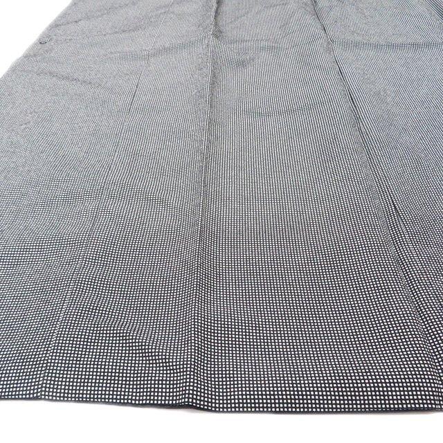 道行コート コート 着物 中古 正絹 リバーシブル 地模様 格子模様 黒色 身丈102cm 裄70cm きもの北條 A1288-1 : 着物 中古 リサイクル 帯の きもの北條 - 通販 ...