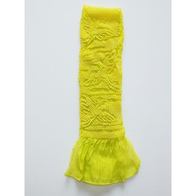 ナイロン絞り子供用帯あげ J7120-05 訳あり 送料無料 七五三用帯揚げ 黄緑色の絞り柄です : みんなのごふくや くりはら - 通販 ...
