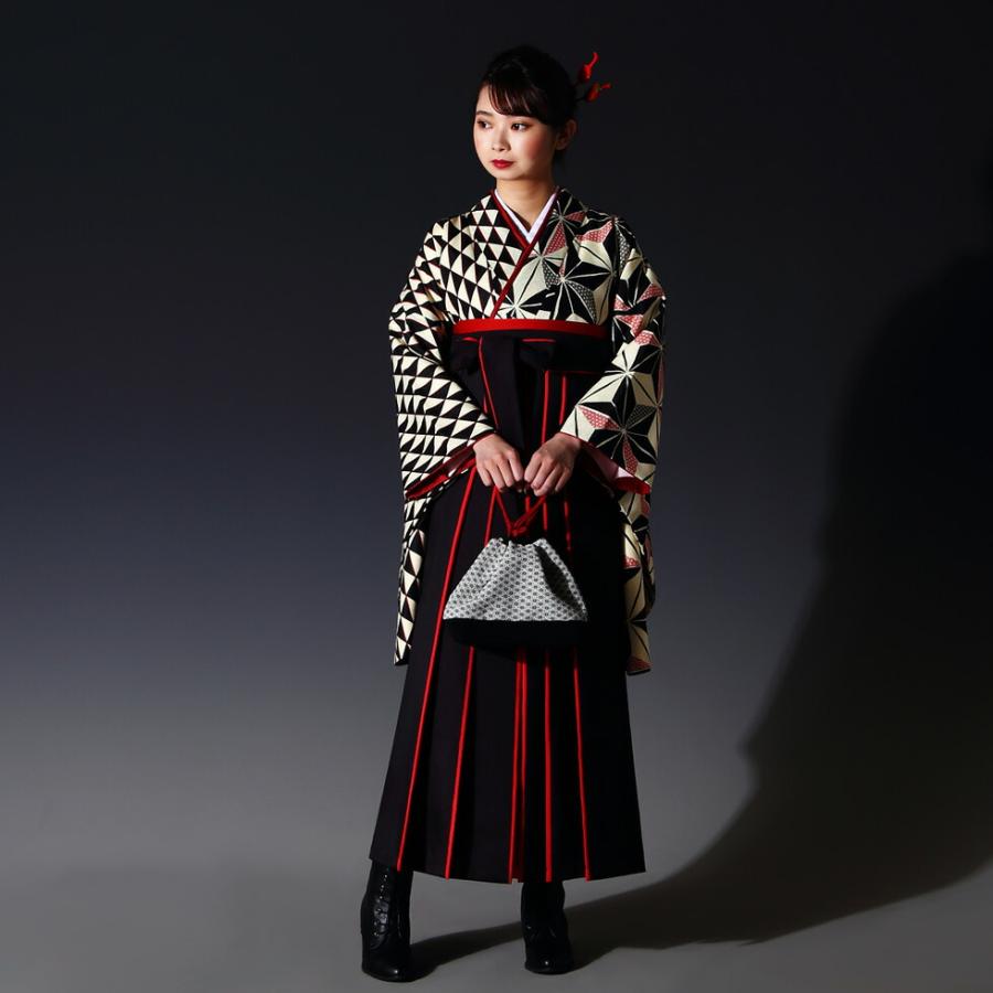 レンタル 二尺袖 袴 15点セット 卒業袴レンタル フルセット g451 往復送料無料 卒業袴 小振袖 クリーム 鱗 麻の葉 レディース : かしいしょう錦 - 通販 - Yahoo!ショッピング