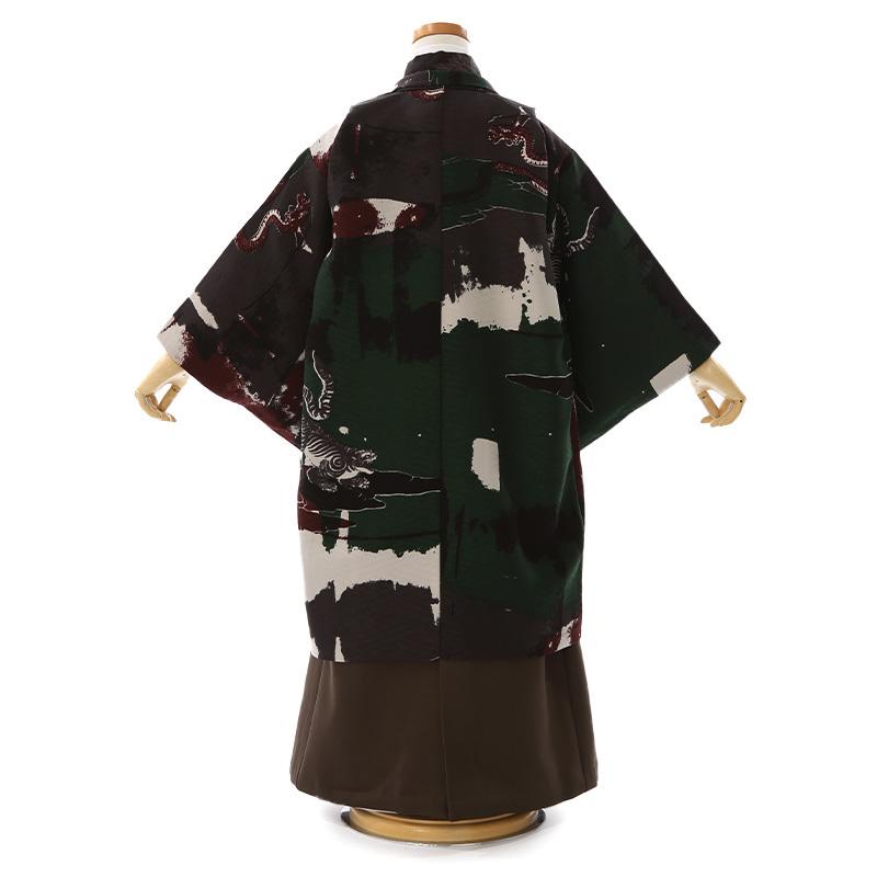 七五三コーデ画像有り「5歳男児着物（袴）フルセットレンタル」モダンアンテナ msb5-0107 105 110 115 : 着物レンタルマイセレクトヤフー店 - 通販 - Yahoo!ショッピング