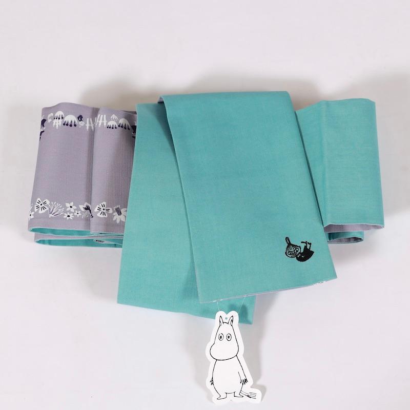 新品 ムーミン 半幅帯 水色 ラベンダー /M-009 :M-009:キモノリザーブEC - 通販 - Yahoo!ショッピング