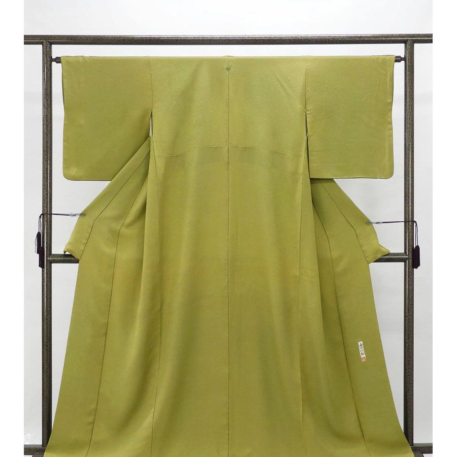 色無地 正絹 加賀友禅 毎田仁郎 身丈161.5cm 裄丈64cm 蔦 リサイクル 着物 結婚式 入学式 卒業式 a4020 : きもの翔鶴 - 通販 - Yahoo!ショッピング