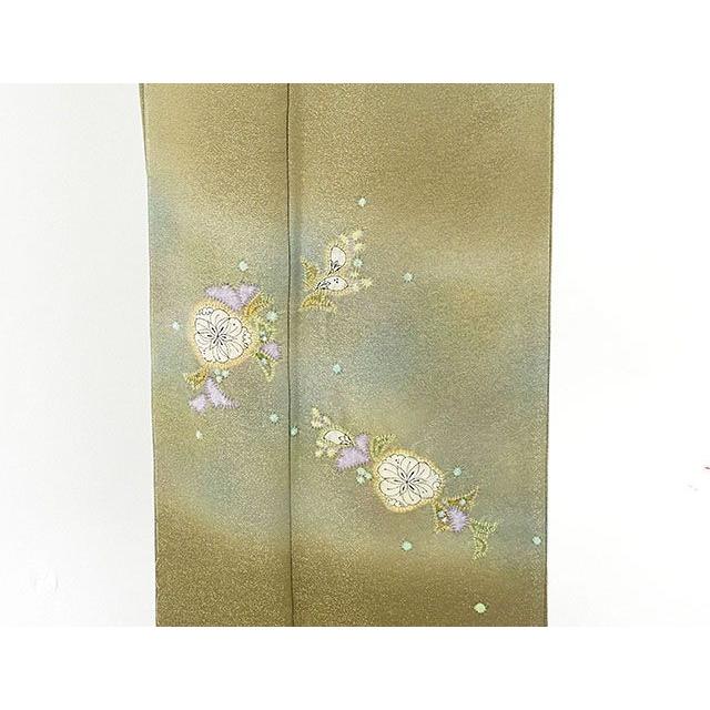色留袖 未着用超美品 正絹 久保田一竹 一竹辻が花一竹工房 辻が花絞り