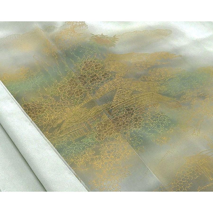 訪問着 未使用 正絹 身丈166cm 裄丈64.5cm 未着用 新古品 着物 結婚式