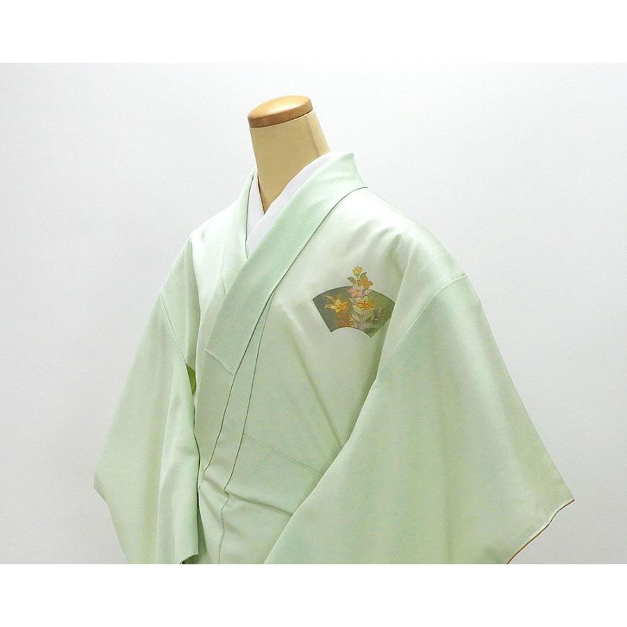 訪問着 正絹 金彩友禅 和田光正作 身丈159.5cm 裄丈62cm 付下げ