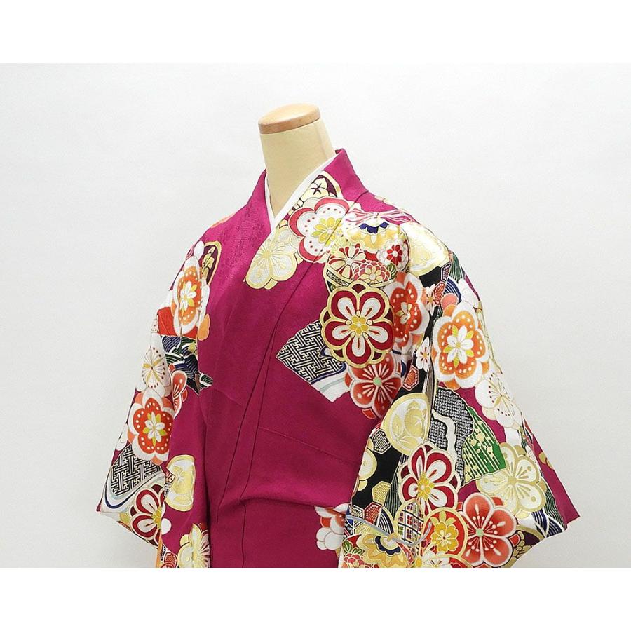 振袖 正絹 四季花手毬模様 身丈168.5cm 裄丈66cm 美品 リサイクル 着物 e0971 : きもの翔鶴 - 通販 - Yahoo ...