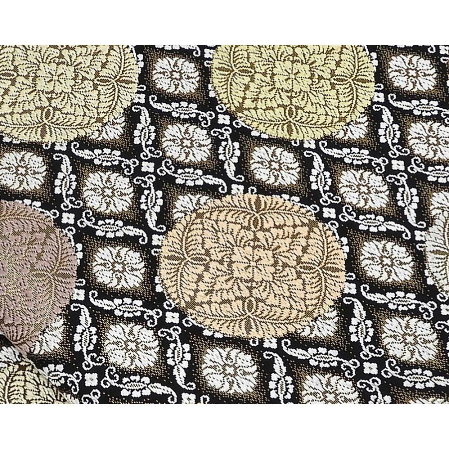 袋帯 新品仕立付き 正絹 西陣 河合美術織物謹製 能寿新小葵八ツ藤文 未