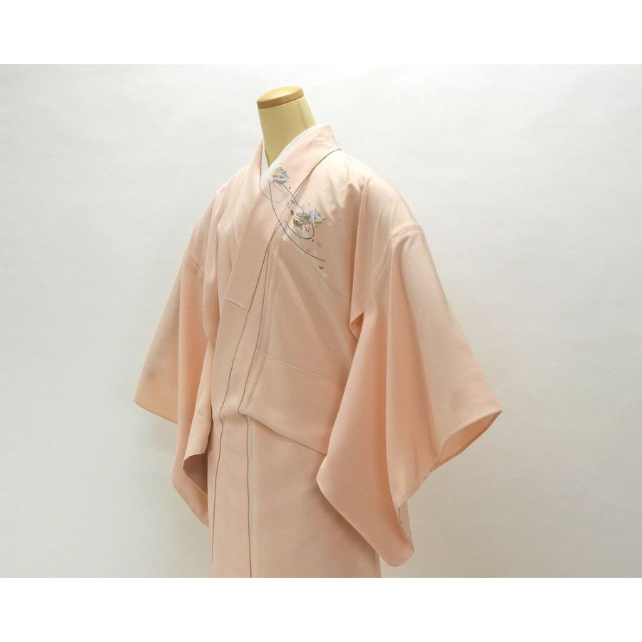 単衣 訪問着 新品仕立済 正絹 単衣 四季花糸巻模様 身丈166cm 裄丈68cm 新品 仕立て上がり 着物 wb1087 単衣 訪問着 新品仕立済 正絹 四季花糸巻模様 身丈166cm 裄丈68cm 新品