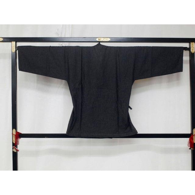 セール 0006-M 男性用 薄デニム地作務衣 黒（レターパック不可） : きもの 遊着苑 - 通販 - Yahoo!ショッピング