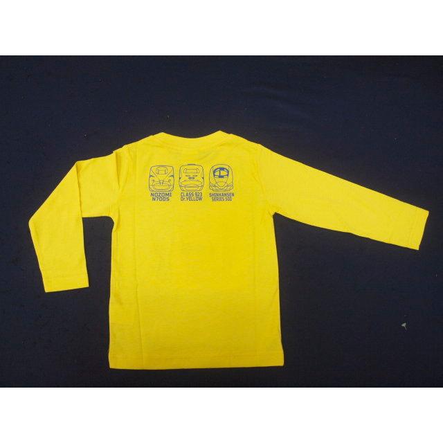 新品 SN3-4411A-110 値下げ 新幹線 長袖Tシャツ 黄色 レターパック発（代引き不可） : きもの 遊着苑 - 通販 - Yahoo!ショッピング