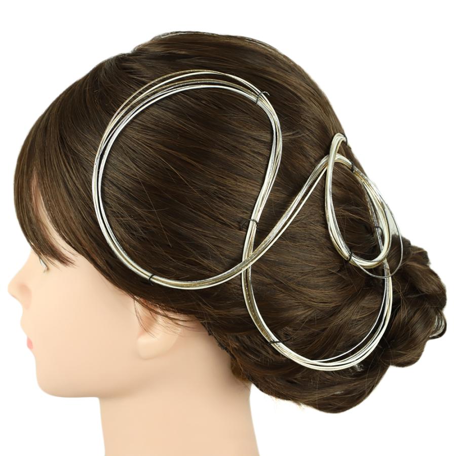 ブランド登録なし 髪飾り 成人式 水引 振袖 袴 花 6本 セット 銀 白 ゴールド シルバー トレンド 小さい 大人可愛い 日本製 花ごころ ...