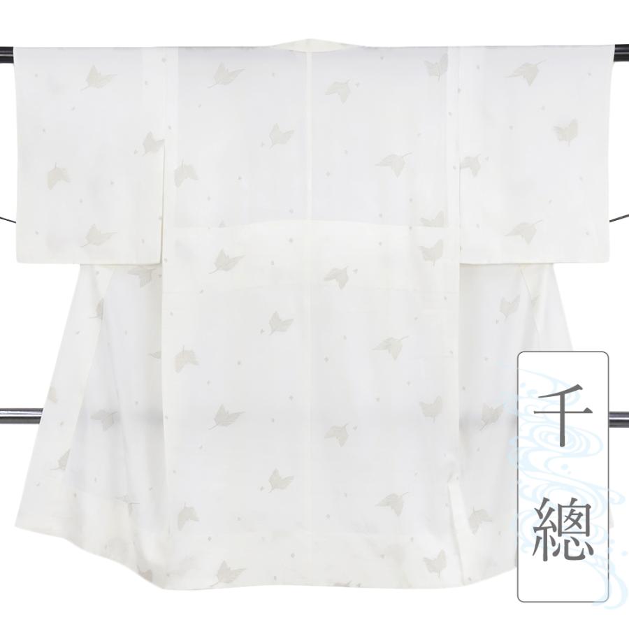 長襦袢 千總 中古 正絹 リサイクル 白 半襟付き フォーマル 松葉 仕立て上がり 新古品 裄62cm 色留袖 訪問着 付下げ 色無地 No.i3-0638 : 六華ricca - 通販 ...