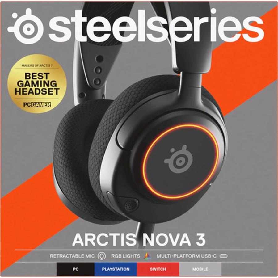 SteelSeries 61631J Arctis Nova 3(RE) : キムラヤYahoo!店 - 通販 - Yahoo!ショッピング