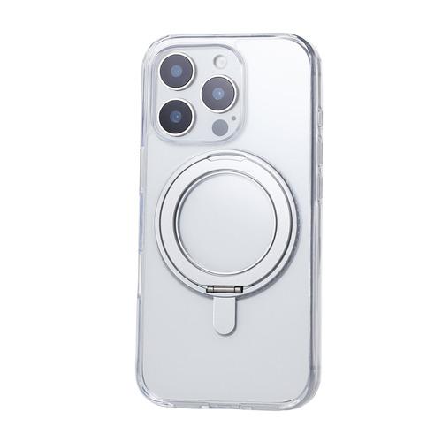 エレコム PM-A24CMAGSTGY iPhone 16 Pro ハイブリッドケース MAGKEEP スタンド : キムラヤYahoo!店 - 通販 - Yahoo!ショッピング