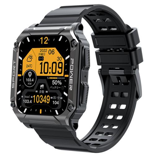 タスク NX-13 BK スマートウオッチ SMART R IP67防水 ブラック : キムラヤYahoo!店 - 通販 - Yahoo!ショッピング
