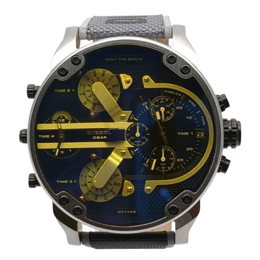 DIESEL 【未使用】 ディーゼル Mr.Daddy 2.0 ミスターダディ 腕時計 メンズ クロノグラフ 防水 DZ7429 ...