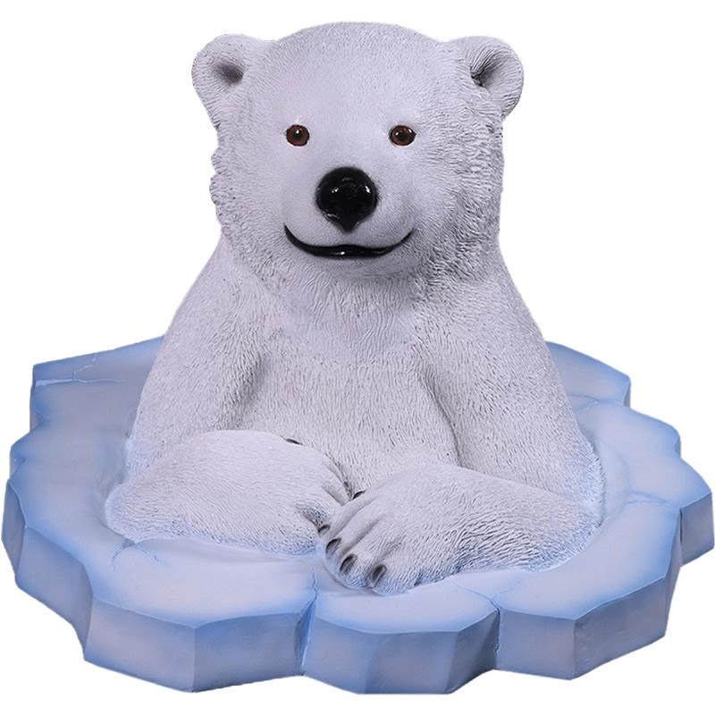 動物 オブジェ 見つめる白クマの子ども Peeking Polar Bear Cub : Gracious Knick-knack - 通販 - Yahoo!ショッピング