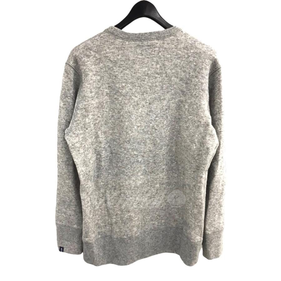 LOOPWHEELER 【値下げ】LOOPWHEELER×LOWERCASE 「ツリアミウールルーズクルーネックスウェット」ウール混スウェット グレー サイズ：L (EC) : カインドオル ...
