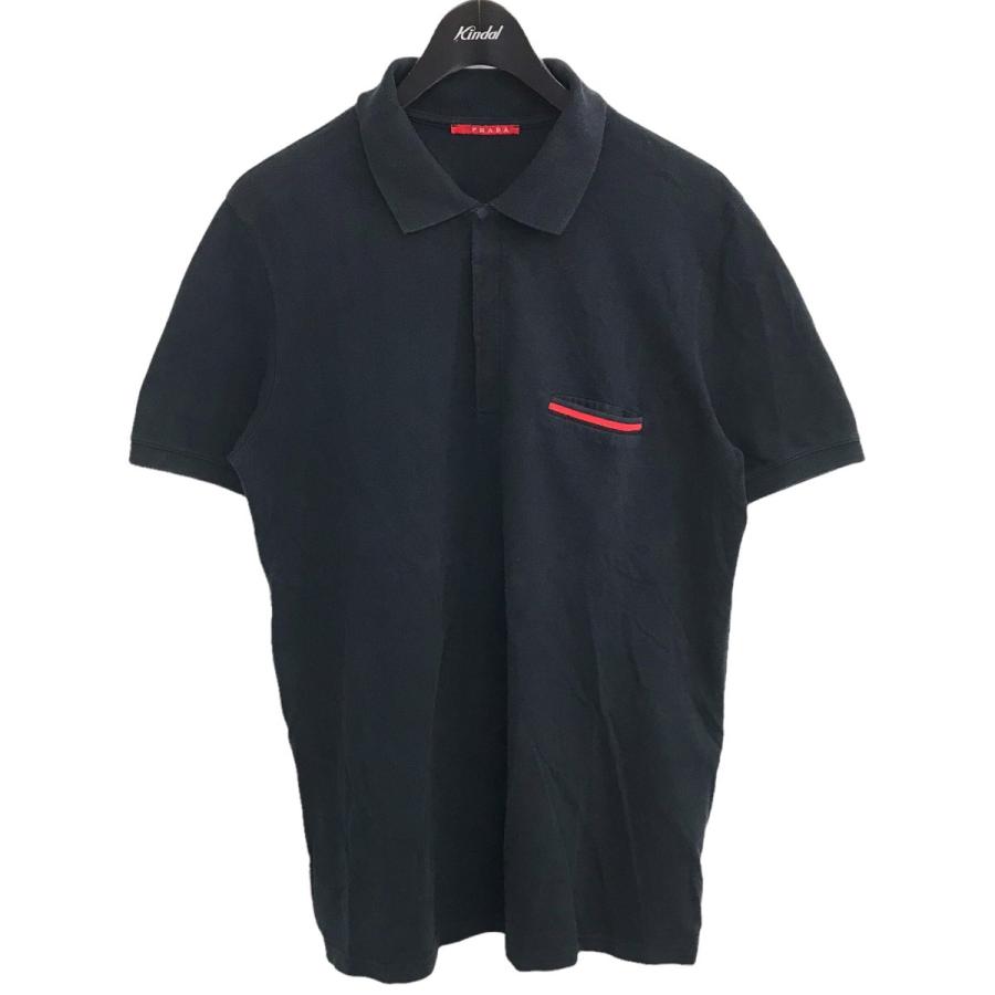 PRADA ポロシャツ ネイビー サイズ：XL (渋谷店) 220522 : カインドオルYahoo!店 - 通販 - Yahoo!ショッピング