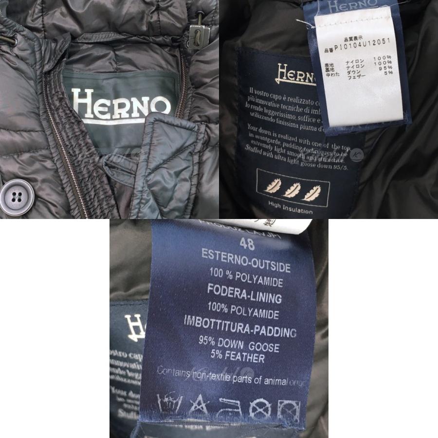 HERNO ダウンコート モスグリーン サイズ：48 (EC) 220822 : カインドオルYahoo!店 - 通販 - Yahoo!ショッピング