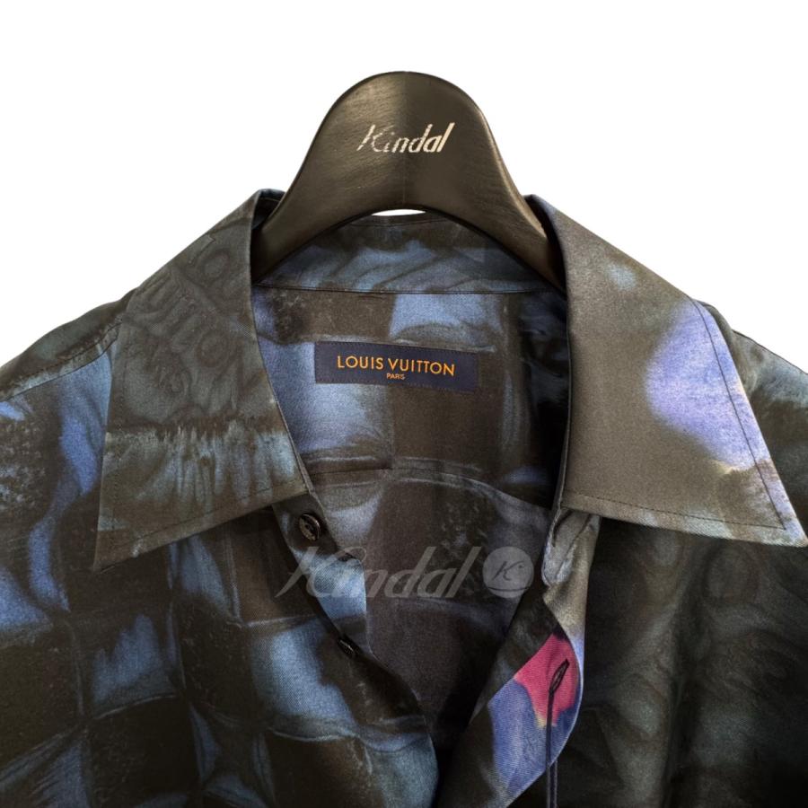 【値下げ】LOUIS VUITTON 21AW LVソルトシルクシャツ ネイビー サイズ：XL (渋谷店) : 8001000727043 : カインドオルYahoo!店 - 通販 ...