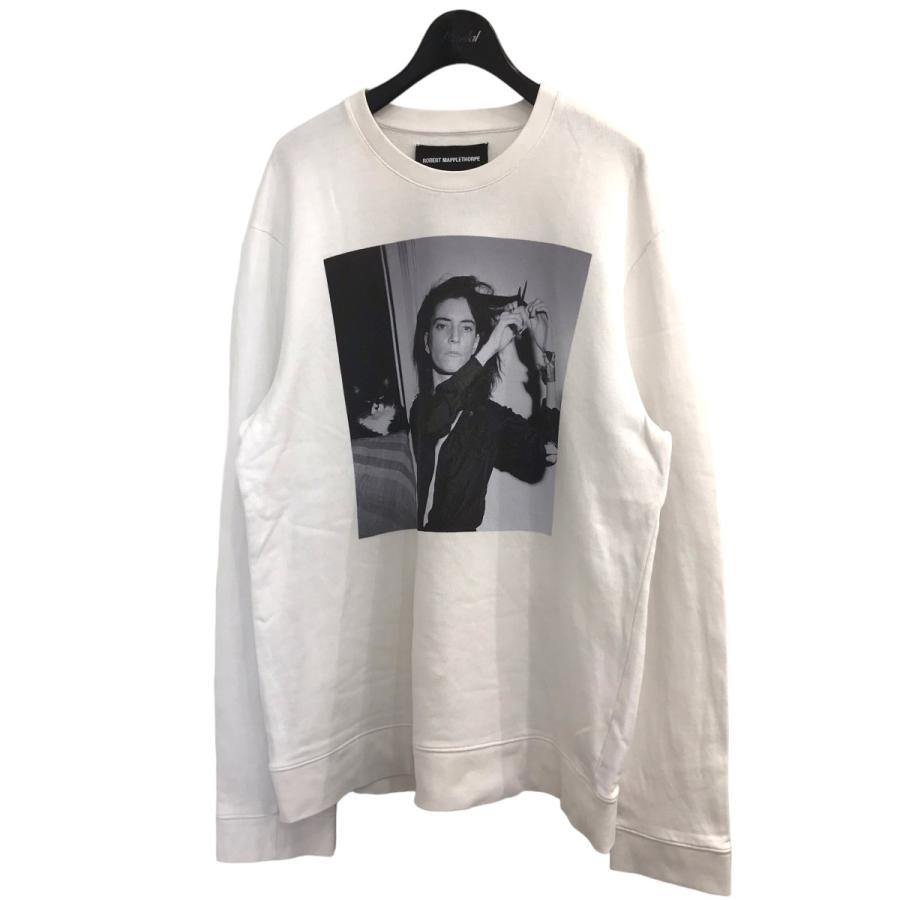 RAF SIMONS 【値下げ】RAF フォトプリントスウェット 171．165 ホワイト サイズ：M (渋谷店) : カインドオルYahoo!店 - 通販 - Yahoo!ショッピング