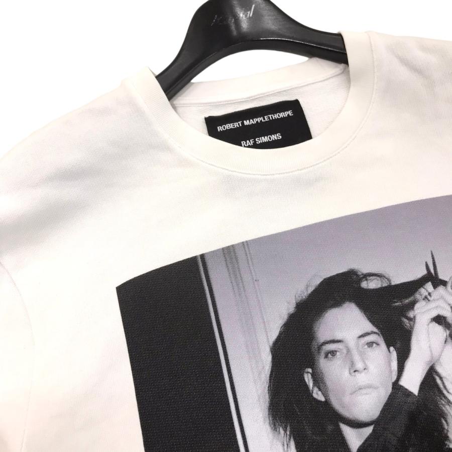 RAF SIMONS 【値下げ】RAF フォトプリントスウェット 171．165 ホワイト サイズ：M (渋谷店) : カインドオルYahoo!店 - 通販 - Yahoo!ショッピング