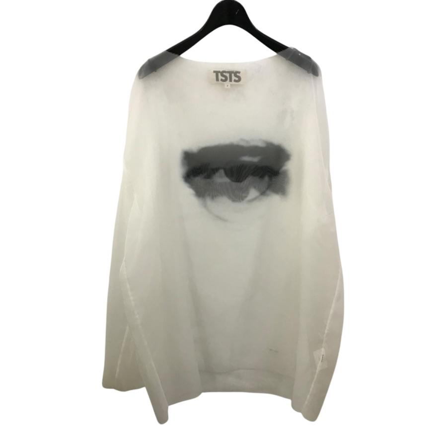TST 【値下げ】TSTS 「GHOST TOP L S」 シースルーカットソー 24SMM0502 ホワイト サイズ：FREE (EC ...