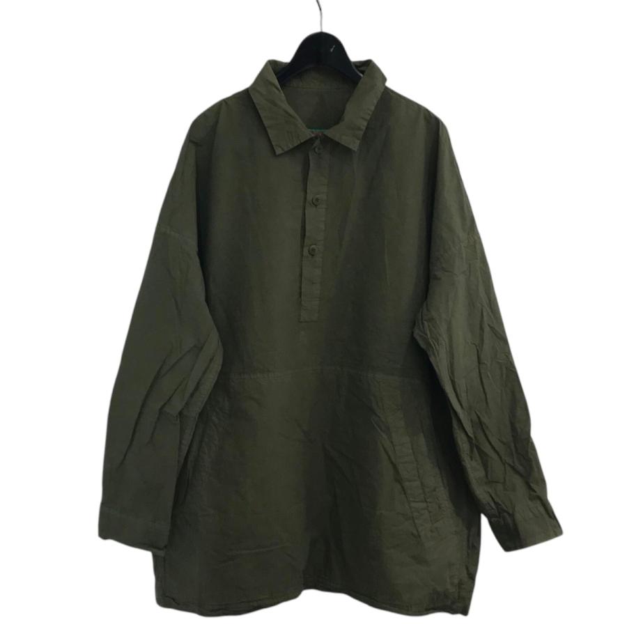 CASEY ケイシーケイシー 「TEDY TOP」 プルオーバーシャツ 16HH85 オリーブ サイズ：M : カインドオルYahoo!店 ...