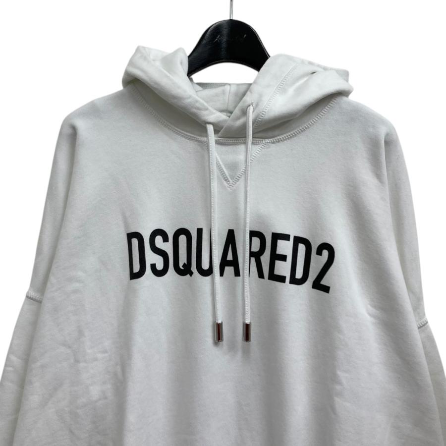 DSQUARED2 ディースクエアード 23AW ロングパーカー ホワイト サイズ：XS : カインドオルYahoo!店 - 通販 - Yahoo!ショッピング