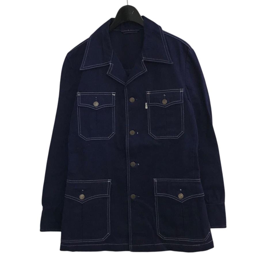 Levi's リーバイス LEVI’S 「ボタン裏347」 モールスキンブッシュジャケット ネイビー : カインドオルYahoo!店 - 通販 - Yahoo!ショッピング