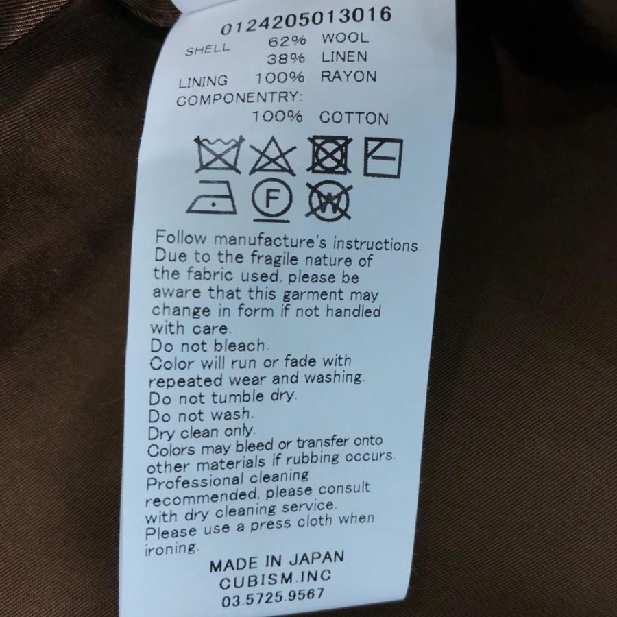 visvim ビズビム VISVIM 24AW 「WILBUR JKT」 ウールリネンジャケット 0124205013016 ブラウン サイズ：3 : カインドオルYahoo!店 - 通販 ...