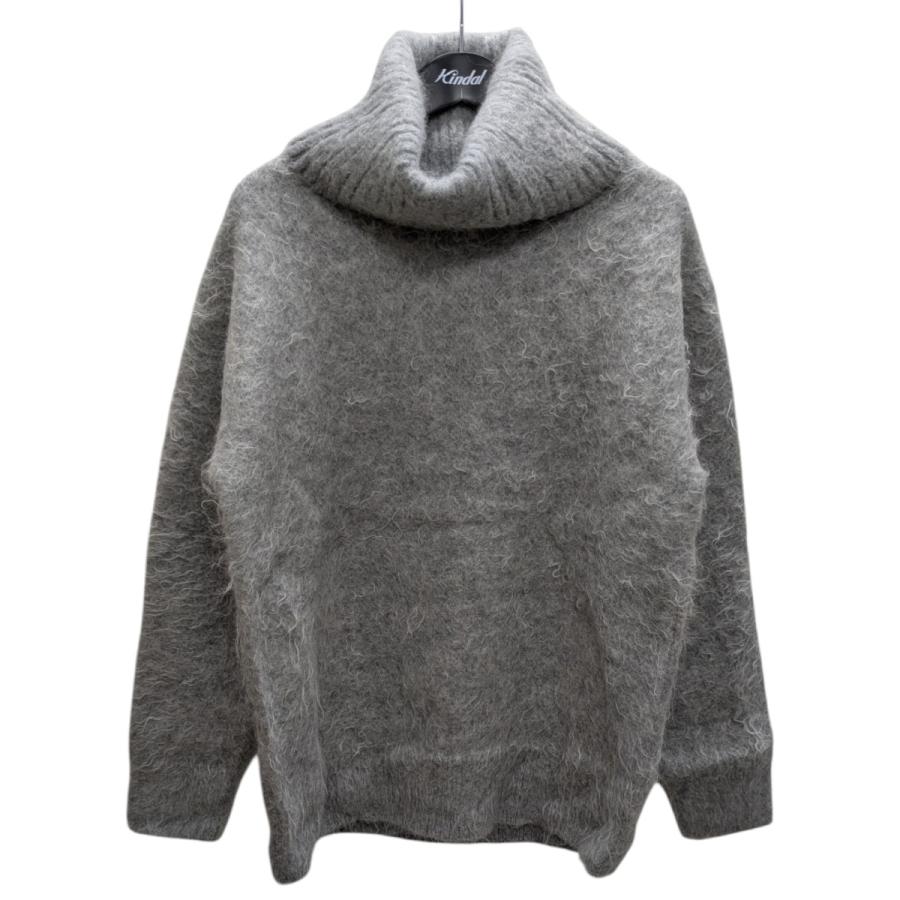 JUNYA WATANABE ジュンヤワタナベ 24AW モヘアタートルネックニット グレー サイズ：M : カインドオルYahoo!店 - 通販 - Yahoo!ショッピング